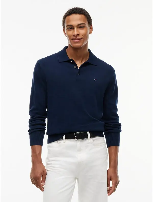 Tommy Hilfiger Slim Fit Sweater Polo