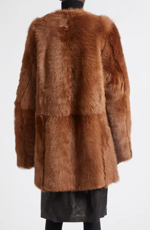 TOTEME Genuine Shearling Coat