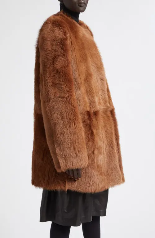 TOTEME Genuine Shearling Coat