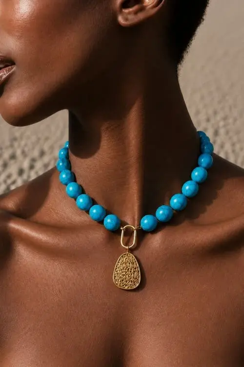 DANIELA MILLAN JEWELRY Craski Necklace With Pendant
