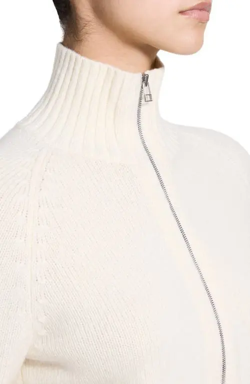 Theory Raglan Zip Wool & Cashmere Cardigan