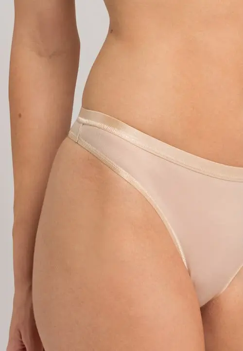 Hanro Cotton Sensation Cotton Thong - Beige