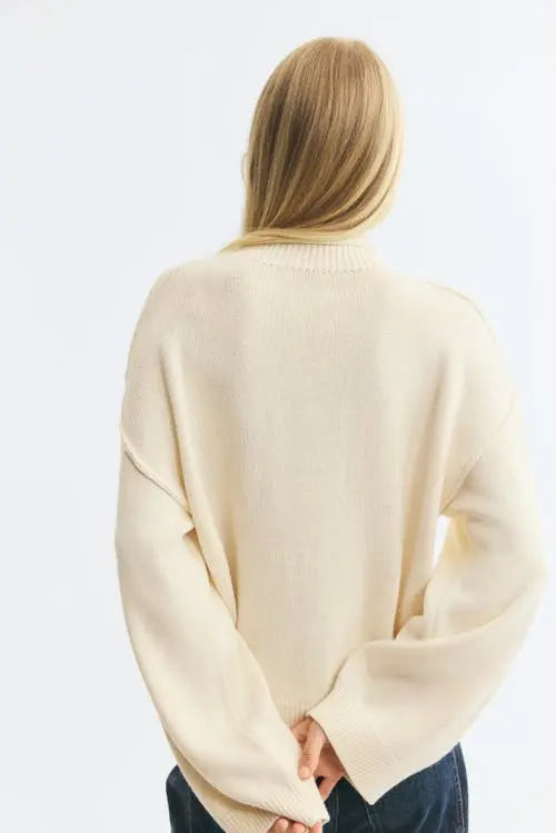 H&M Oversized Cardigan - Cream