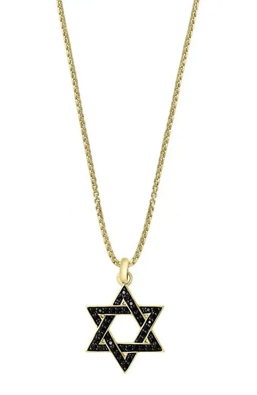 EFFY Sapphire Star Pendant Necklace