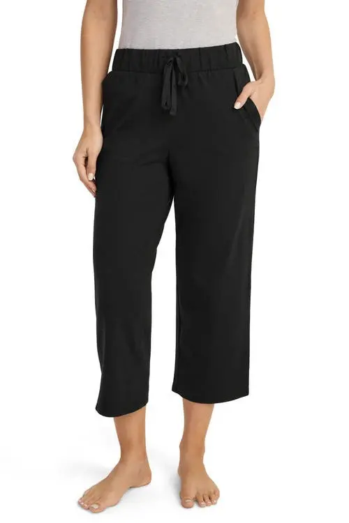 JOCKEY Organic Cotton Stretch Capri - Black
