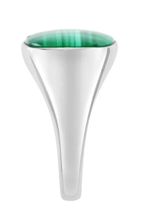 EFFY Malachite Statement Ring In Sterling Silver