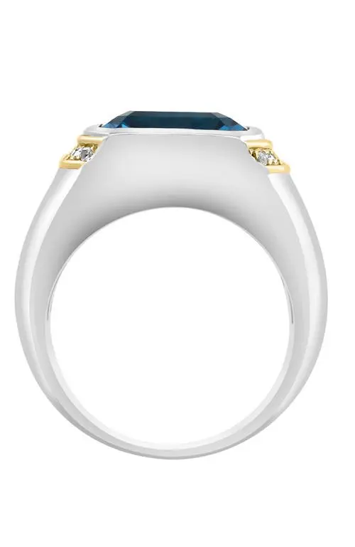 EFFY London Topaz & White Topaz Statement Ring