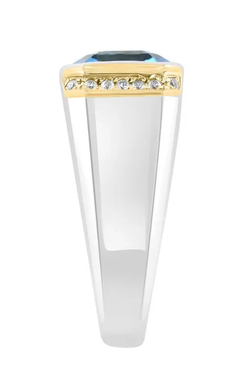 EFFY London Topaz & White Topaz Statement Ring