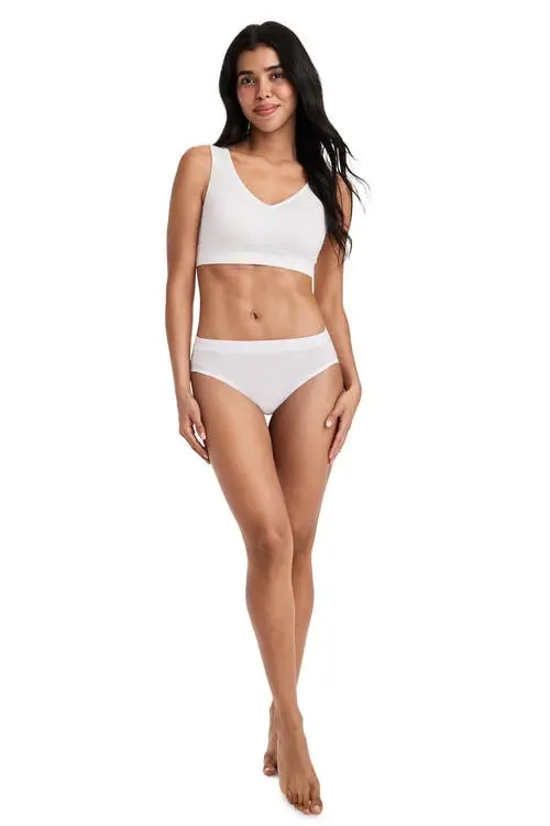 JOCKEY Cotton Stretch Hi Cut3 Pack - Light Shadow