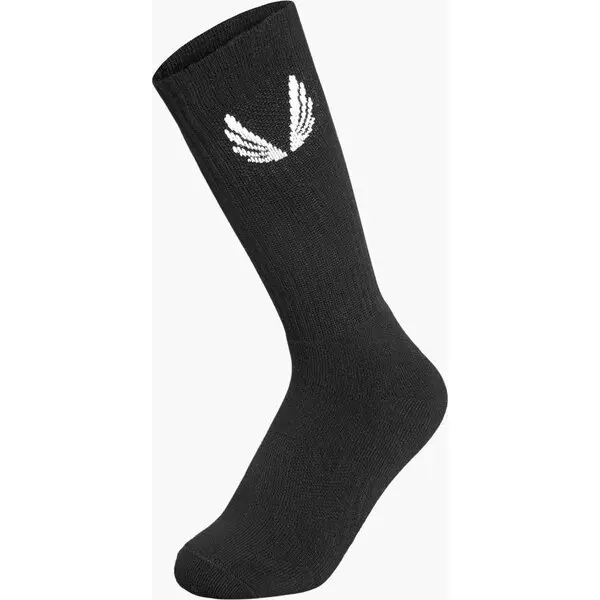ASRV Essential Crew Socks - Black