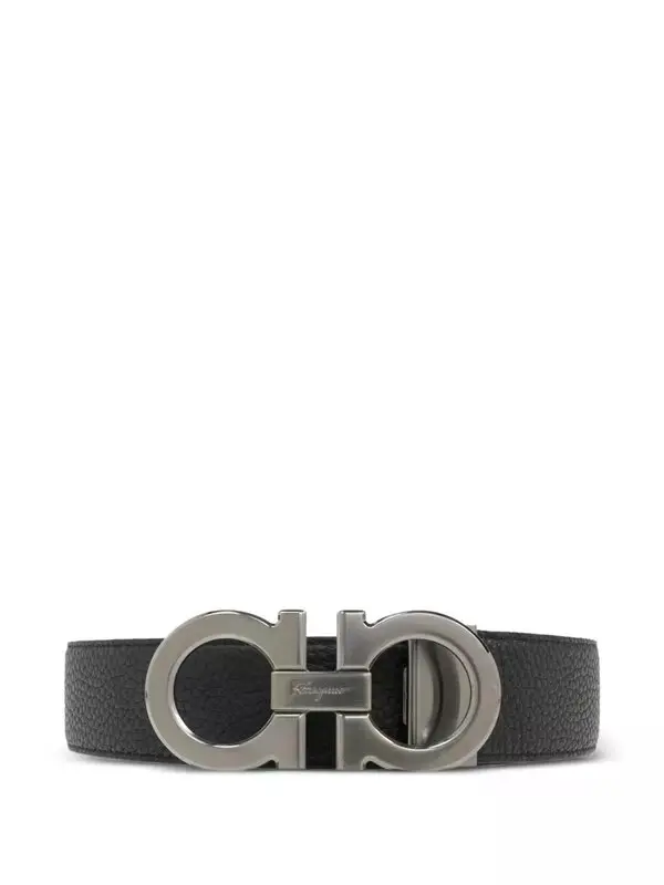 FERRAGAMO Gancini Reversible Leather Belt