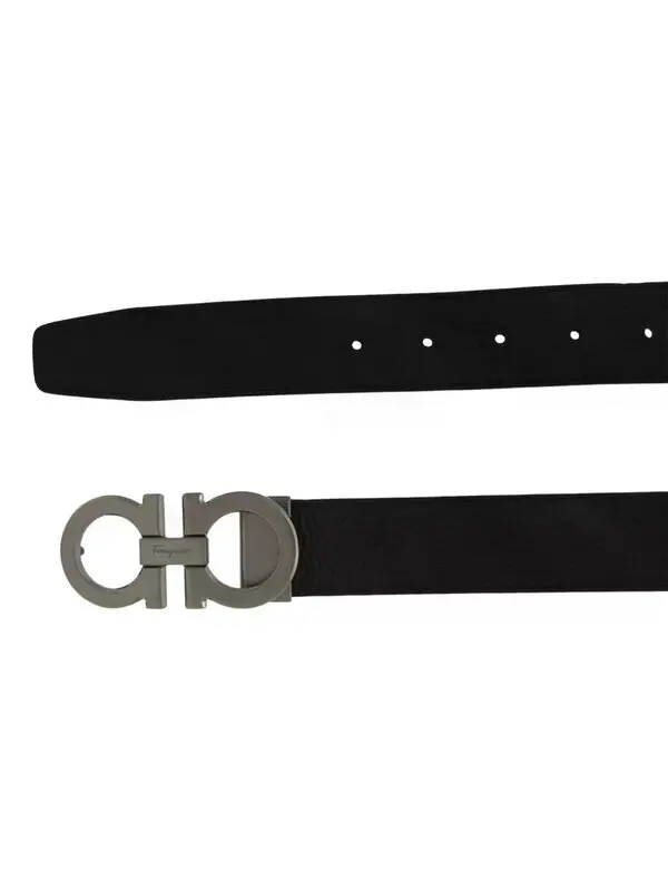 FERRAGAMO Gancini Reversible Leather Belt