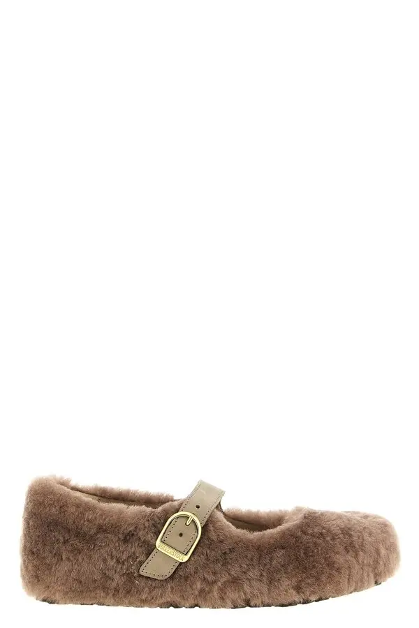 BIRKENSTOCK Santa Clarita' Ballet Flats - Gray