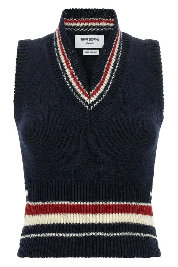 Thom Browne Hector' Vest - Blue