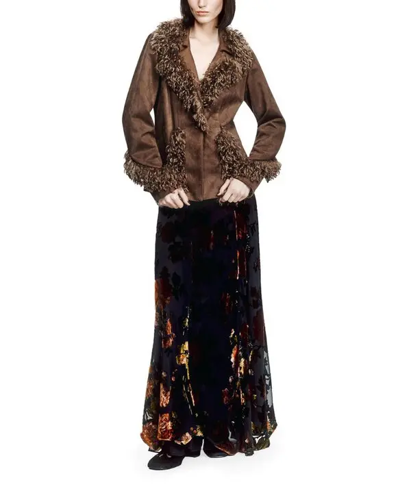 Anna Sui Faux Suede Jacket