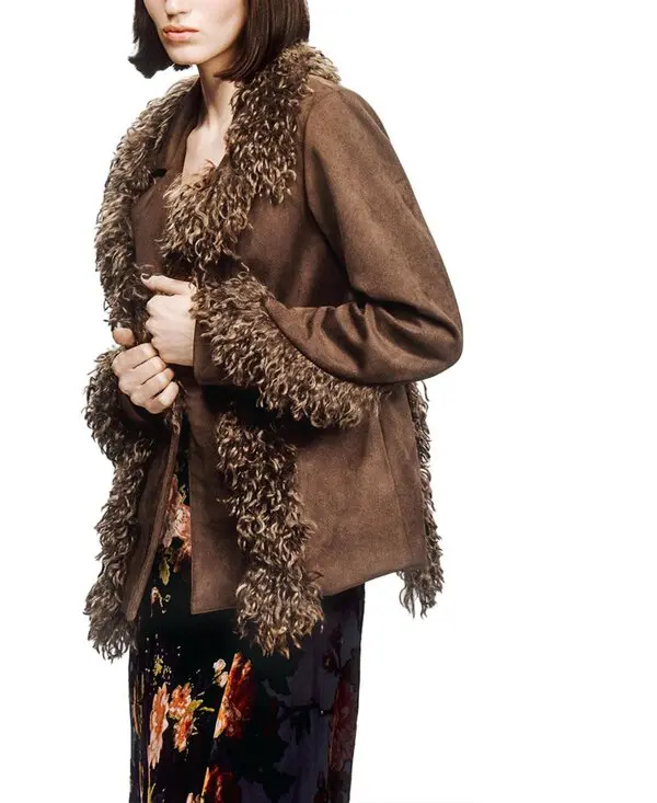 Anna Sui Faux Suede Jacket