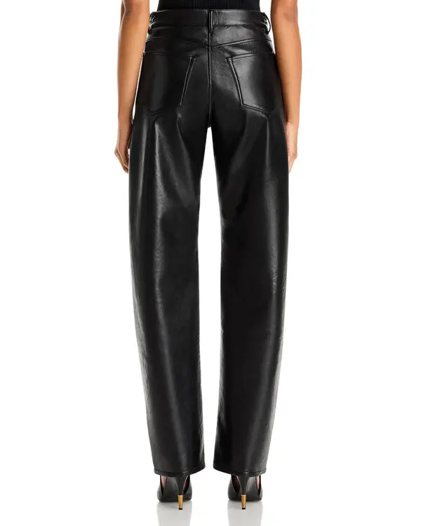 Paige Emilie Leather Blend Novelty Waist Jeans