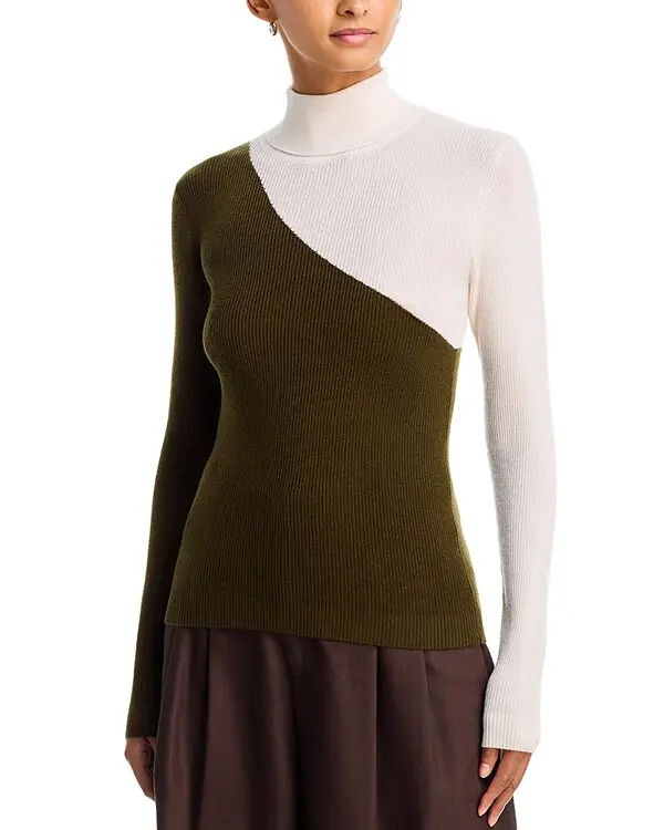 Essentiel Antwerp Essential Antwerp Koncert Bicolor Turtleneck Top
