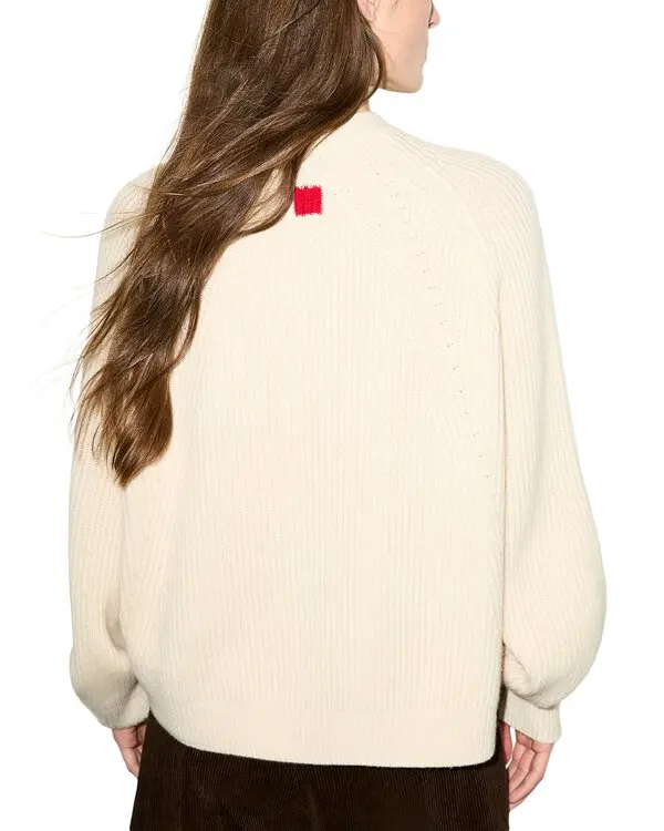Max & Co. Adagio Wool & Cashmere Raglan Sleeve Sweater