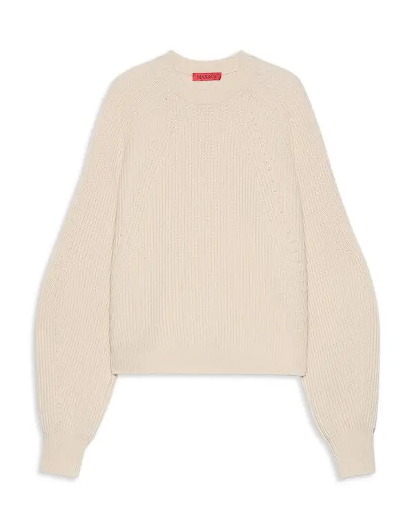 Max & Co. Adagio Wool & Cashmere Raglan Sleeve Sweater