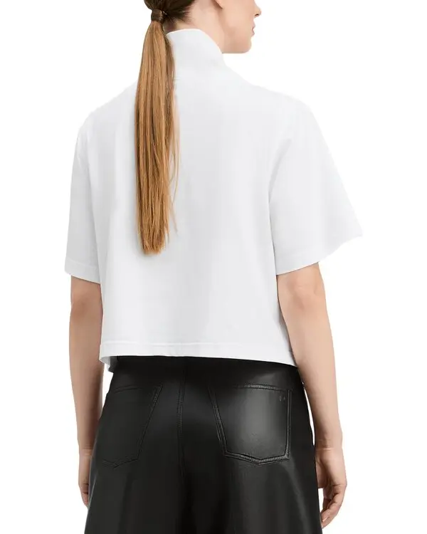 Derek Lam 10 Crosby 10 Crosby Jonathan Jersey Funnel Neck Tee