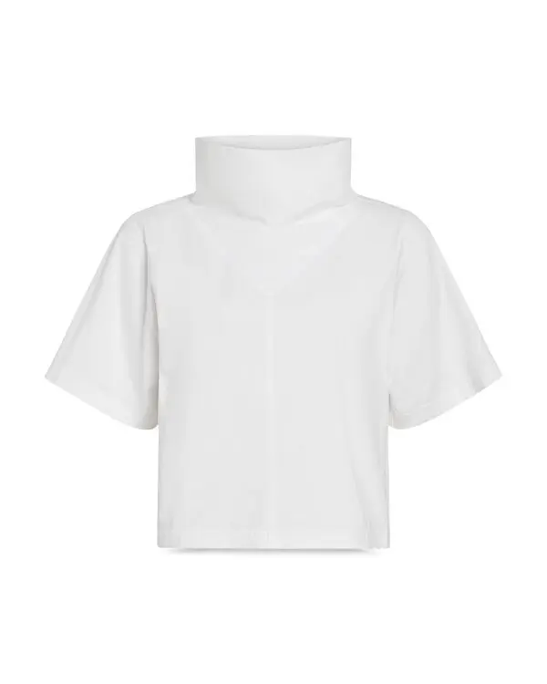 Derek Lam 10 Crosby 10 Crosby Jonathan Jersey Funnel Neck Tee
