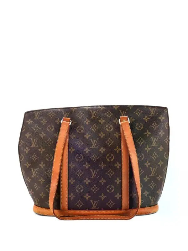 LOUIS VUITTON Babylone Handbag Monogram Canvas Tote Bag - Brown