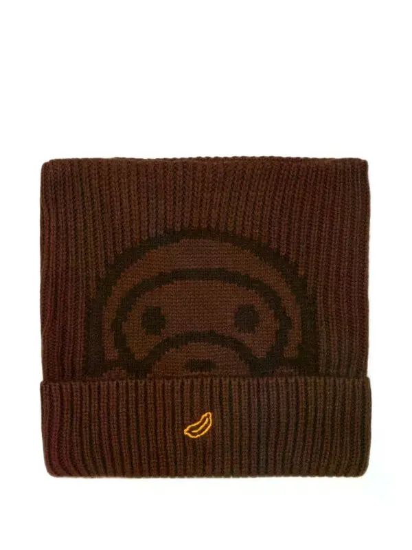 A BATHING APE Baby Milo® Embroidered Beanie Hat