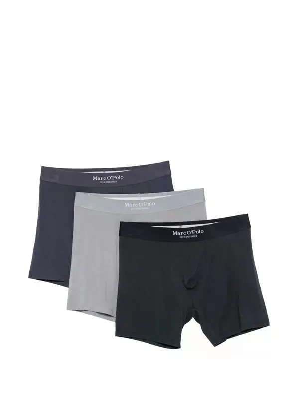 Marc O'polo Logo-waistband Boxers - Grey