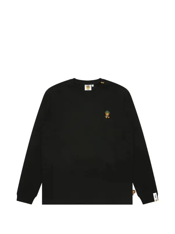A BATHING APE Baby Milo Long-sleeve T-shirt - Black