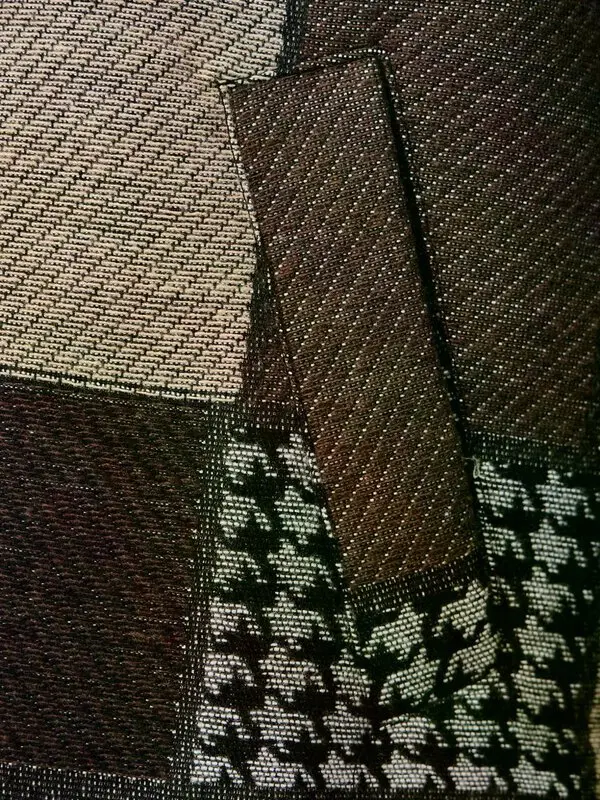 Lindbergh Patchwork Houndstooth Jacket