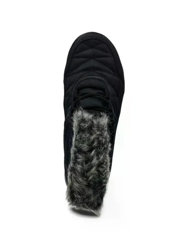 Columbia Minx Shorty Iv Faux-fur Trim Quilted Boots