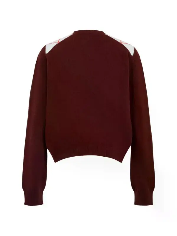 RÙADH Academy Argyle-knit Sweater