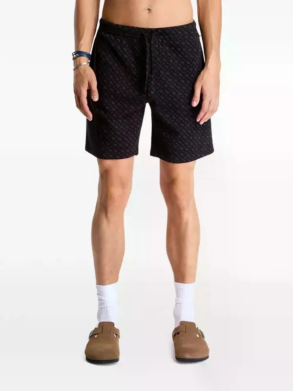 Hugo Cotton-blend Pajama Bottoms With Graphic-print