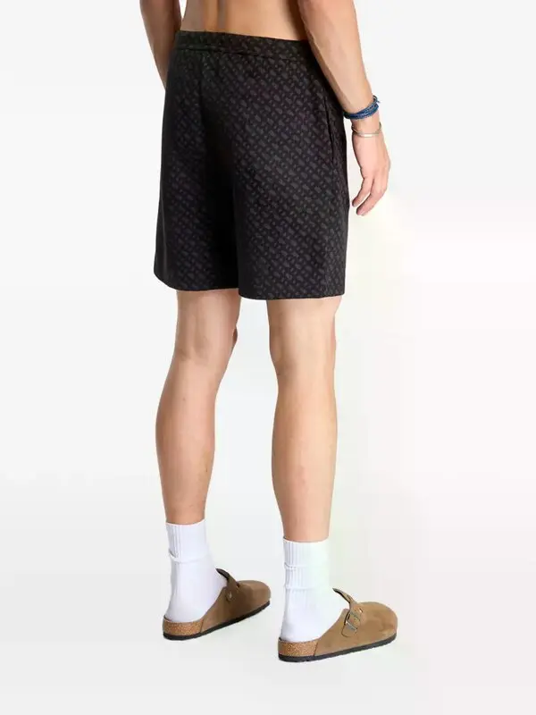 Hugo Cotton-blend Pajama Bottoms With Graphic-print