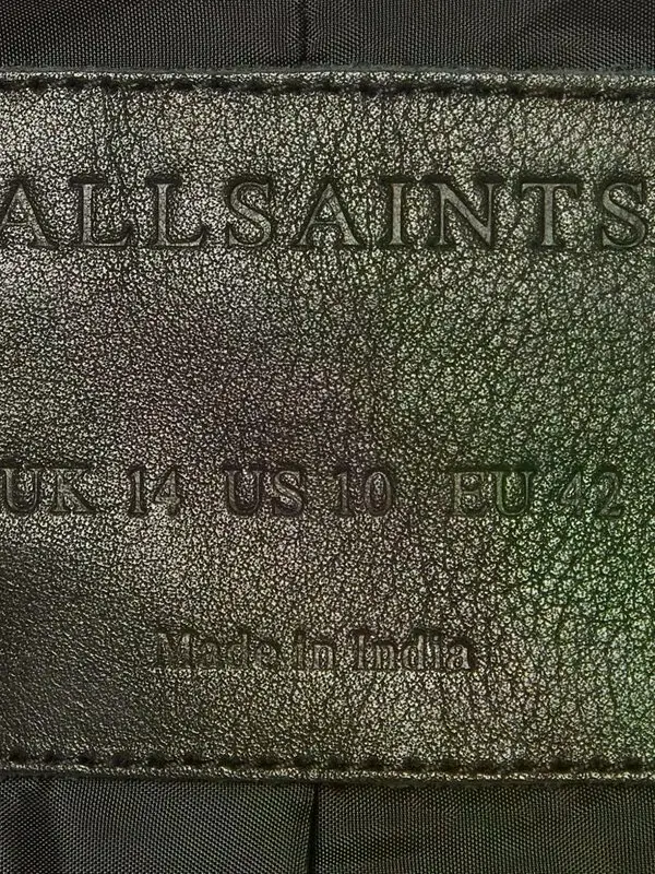 ALLSAINTS Bales Leather Biker Jacket