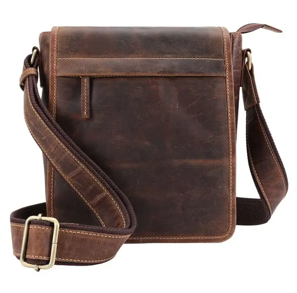 LLOYD BAKER LONDON Arrah Distressed Leather Crossbody Bag