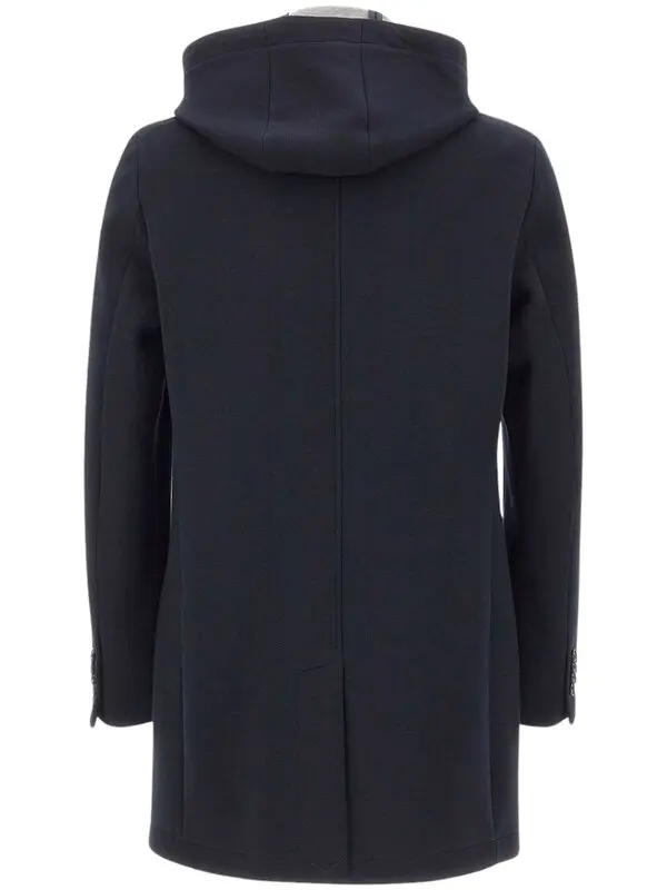 MANUEL RITZ Hooded Bib Insert Coat