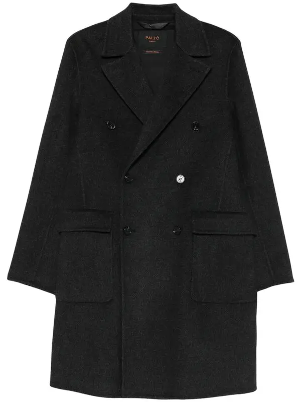 PALTO' Double-breasted Wool Coat