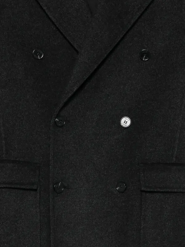 PALTO' Double-breasted Wool Coat