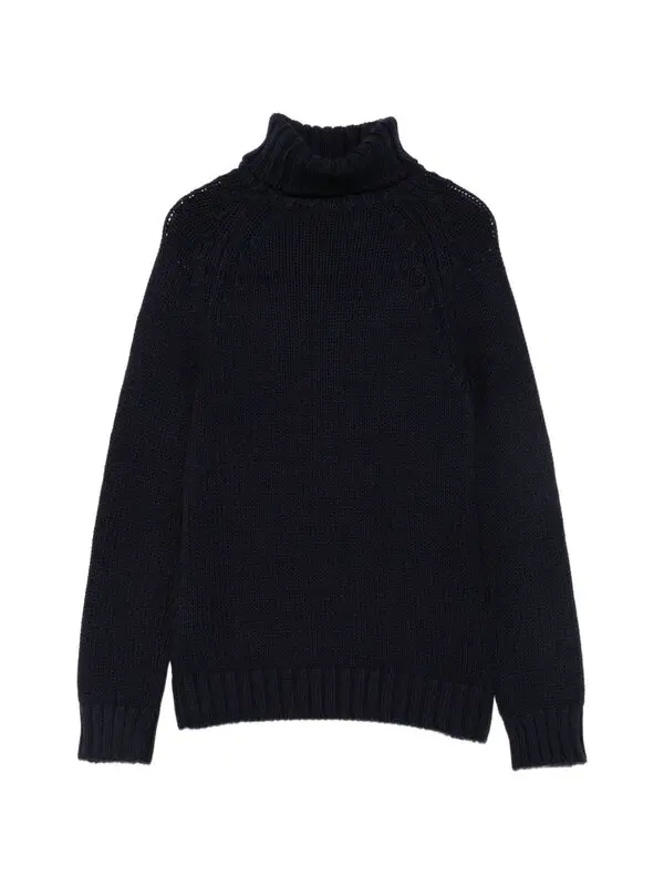 BASE Wool Turtle-neck Sweater