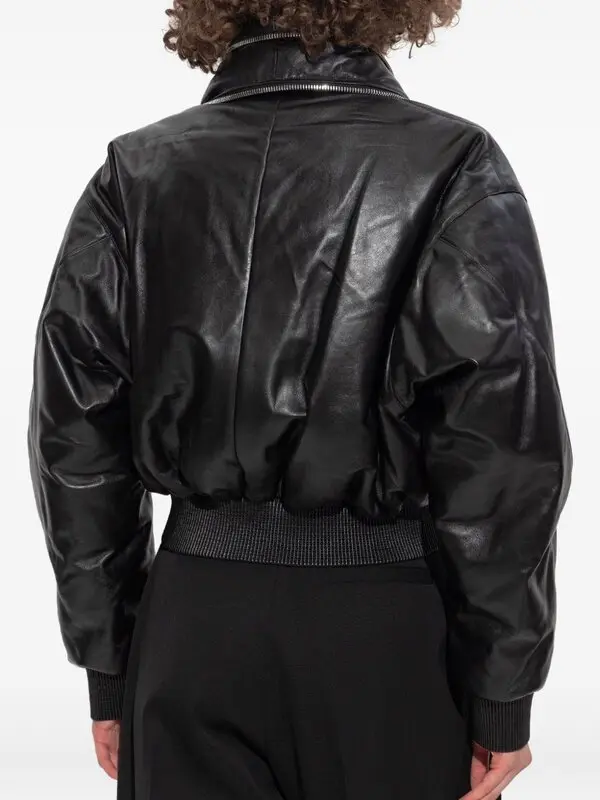 Givenchy Leather Bomber Jacket