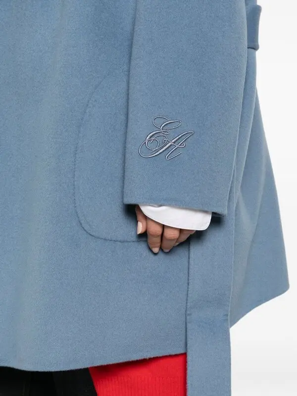 Emporio Armani Wool And Cashmere Coat