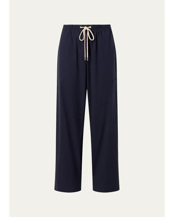 Attersee Cotton Drawstring Pants