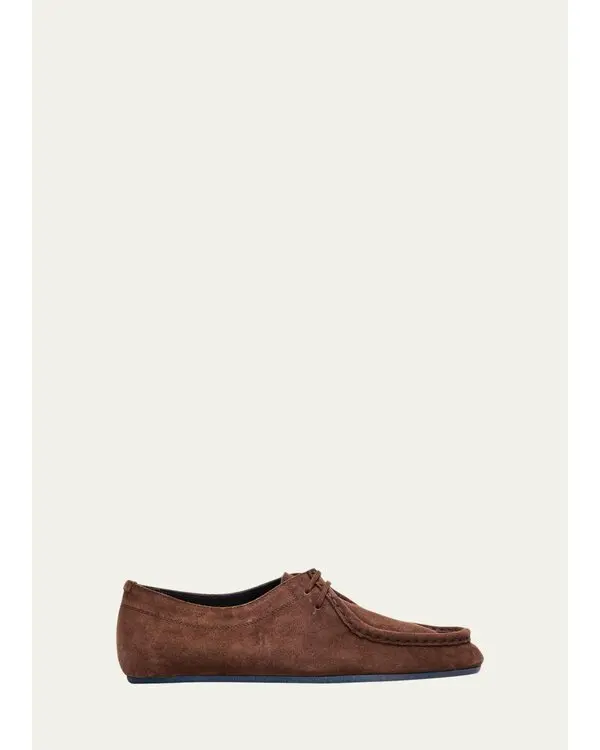 JIL SANDER Suede Moccasin Shoes