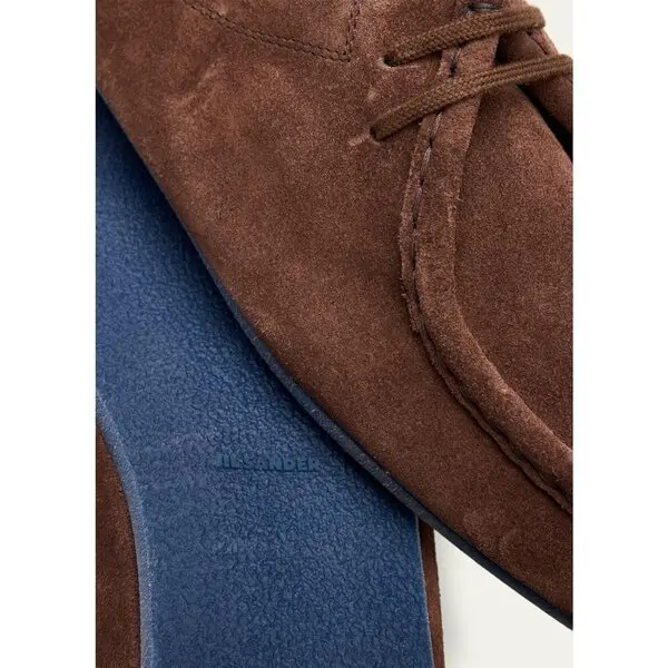 JIL SANDER Suede Moccasin Shoes