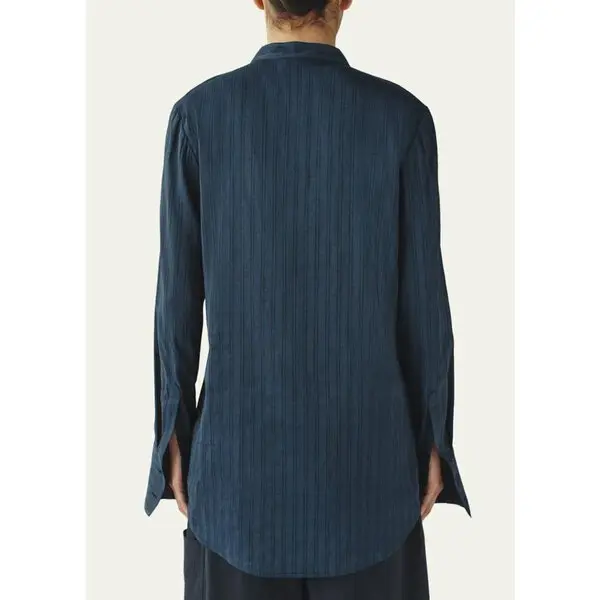 Attersee The Everyday Striped Linen Button-down Shirt