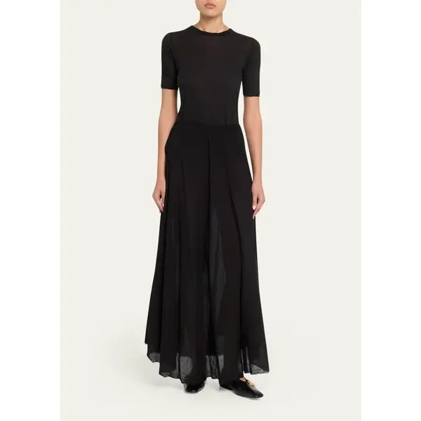 All Three Elysia Cotton Maxi Skirt - Black