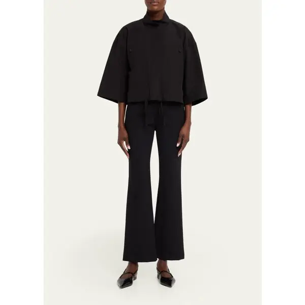 Lafayette 148 New York Gates Cropped Flare-leg Pants