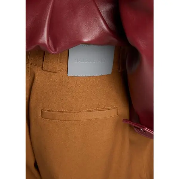 Balenciaga Pleated Barrel-leg Ankle Bermuda Pants